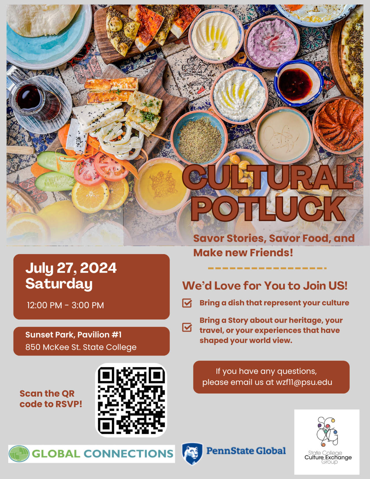 Summer Potluck Picnic | Global Connections